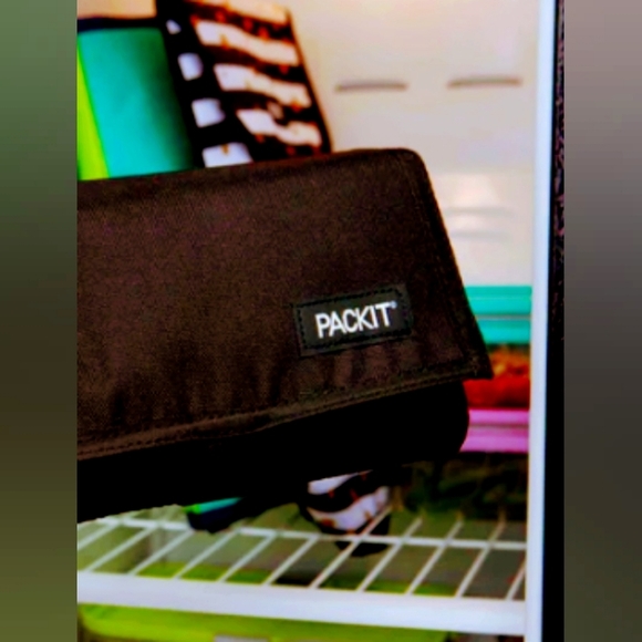 Packit | Dining | Packit Freezable Lunch Bag Aqua Tie Dye With Patented Ecofreeze Techn | Poshmark